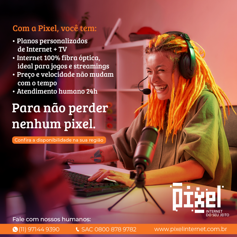 Comunicando a essência da marca – Pixel Internet - Agência io!